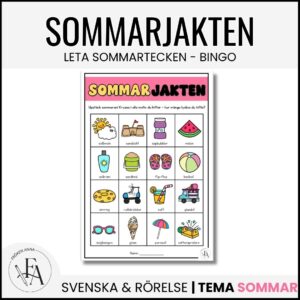 Sommarjakt | Tema sommar - Fröken Anna