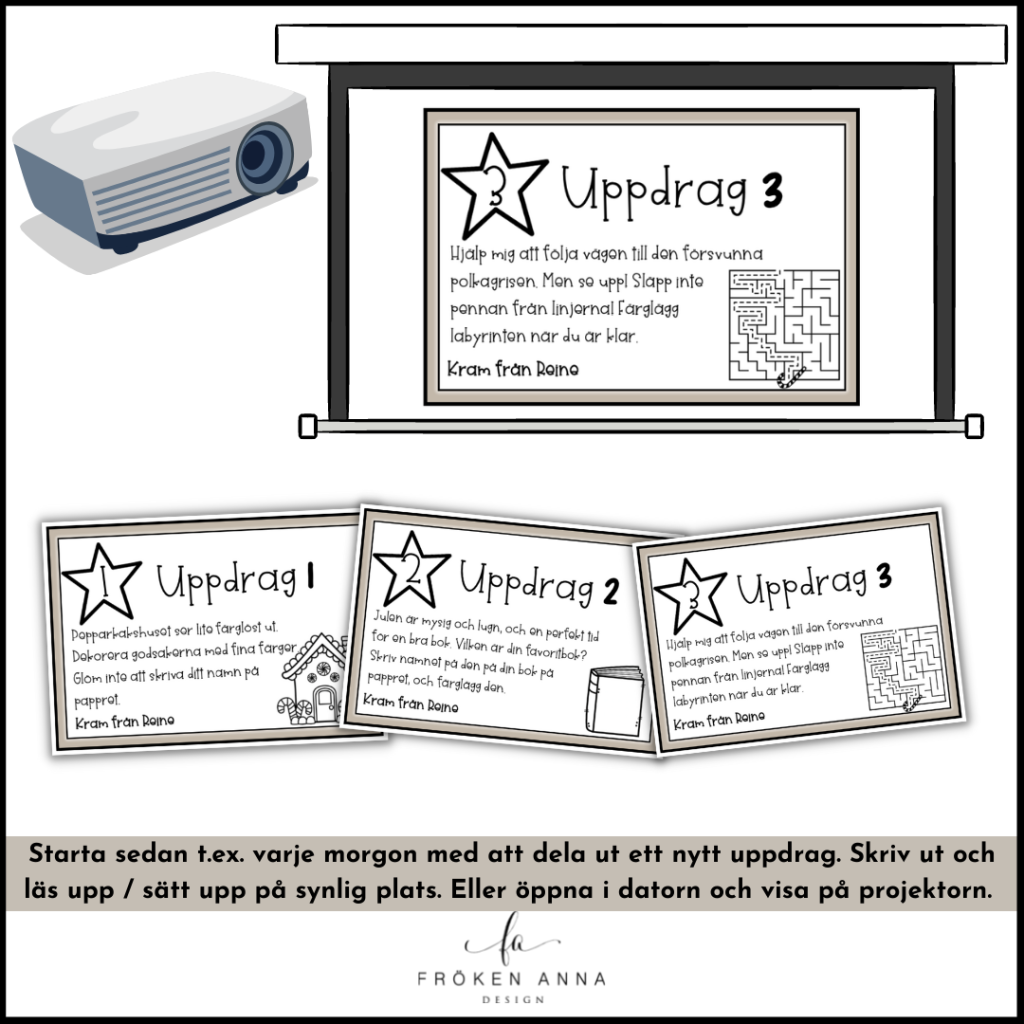 Julkalender: I juletid med Reine - Fröken Anna