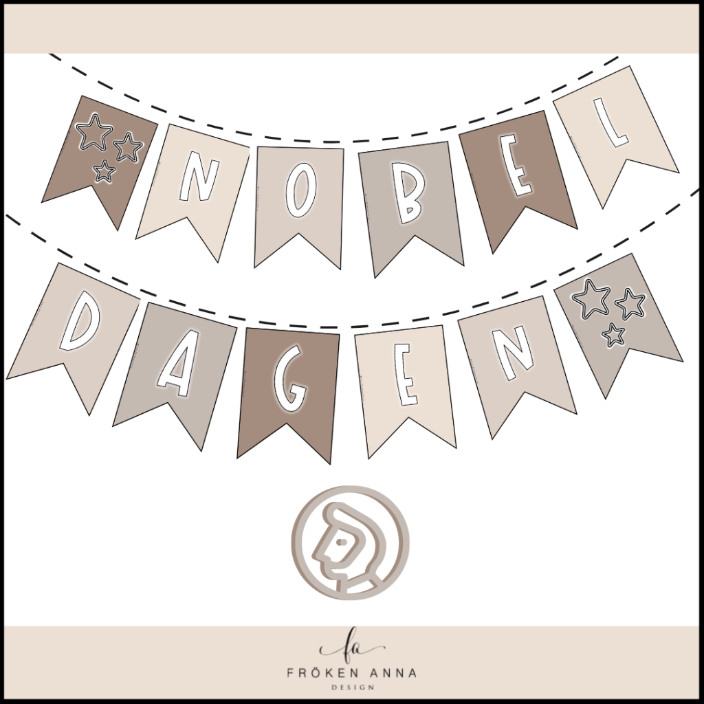 Vimpel Nobeldagen - Fröken Anna