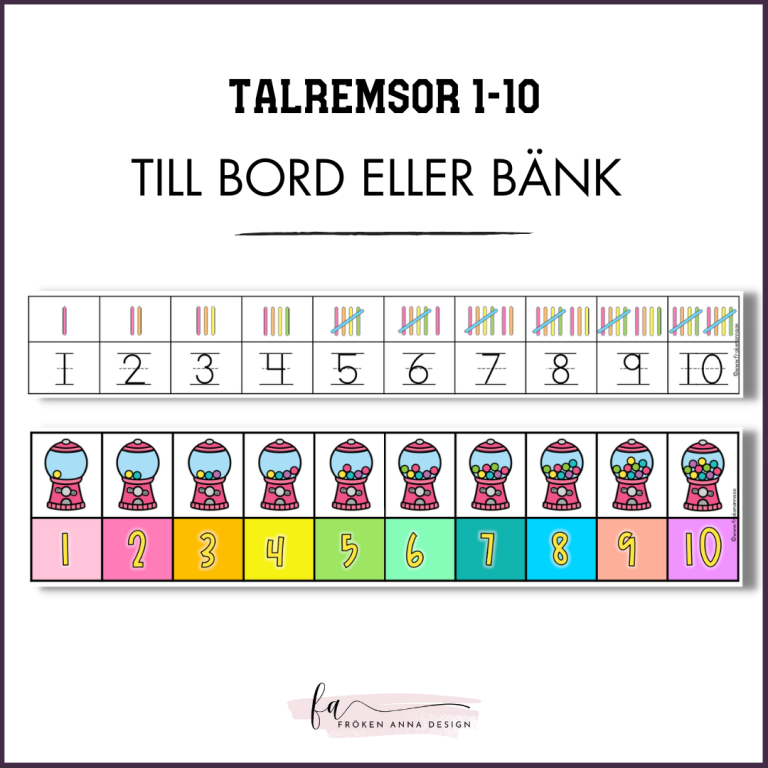 Spåra alfabetet – Fröken Anna