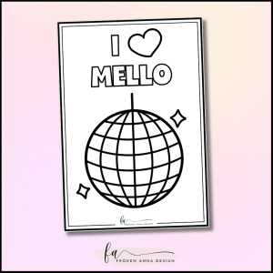 Målarbild Mello - Fröken Anna