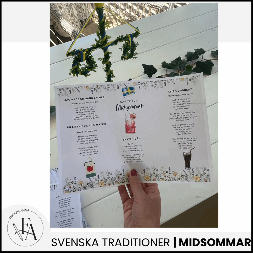 Midsommar | Snapsvisor / Saftvisor - Sånghäften till midsommar – För ...