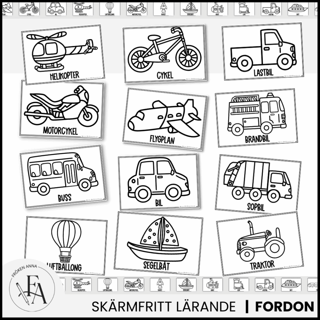 Startuppgift: Dagens / Veckans tal 0-9 - Fröken Anna