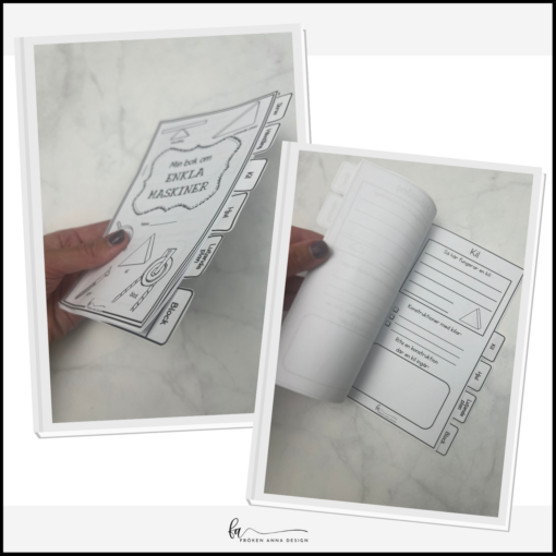 Enkla maskiner: Posters och arbetsblad - Fröken Anna