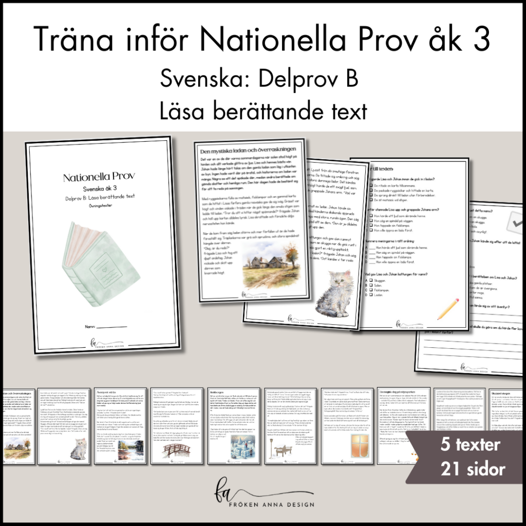 Övningar inför nationella prov